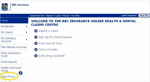Managing Your Online Group Benefits - RBC Insurance